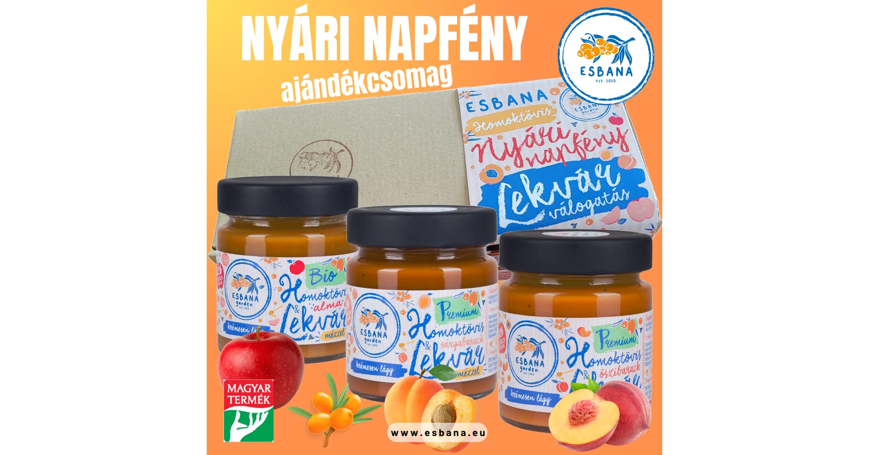 Nyári napfény - ESBANA – Bio homoktövis velő és prémium homoktövis termékek